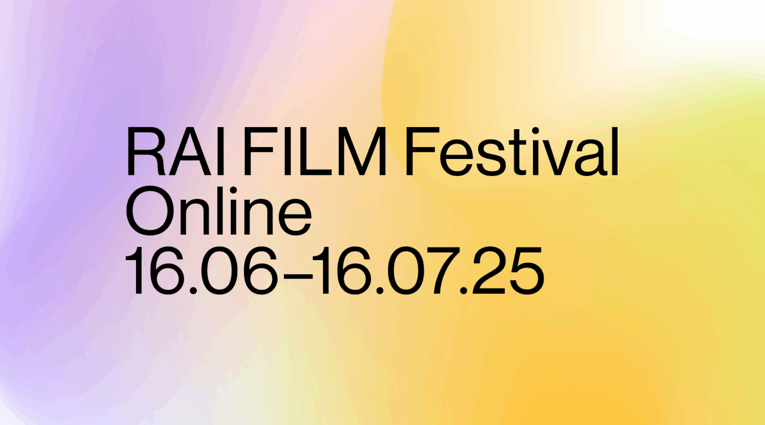 RAI FILM Festival 2025 – Online - Royal Anthropological Institute